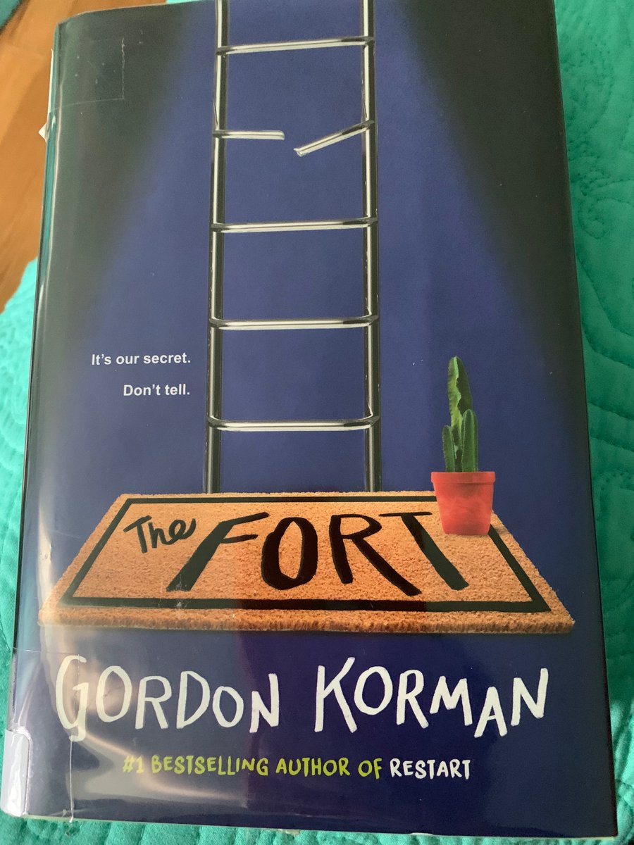 Gordon korman on Twitter: "RT @RidgeLib: Just finished reading The Fort ...