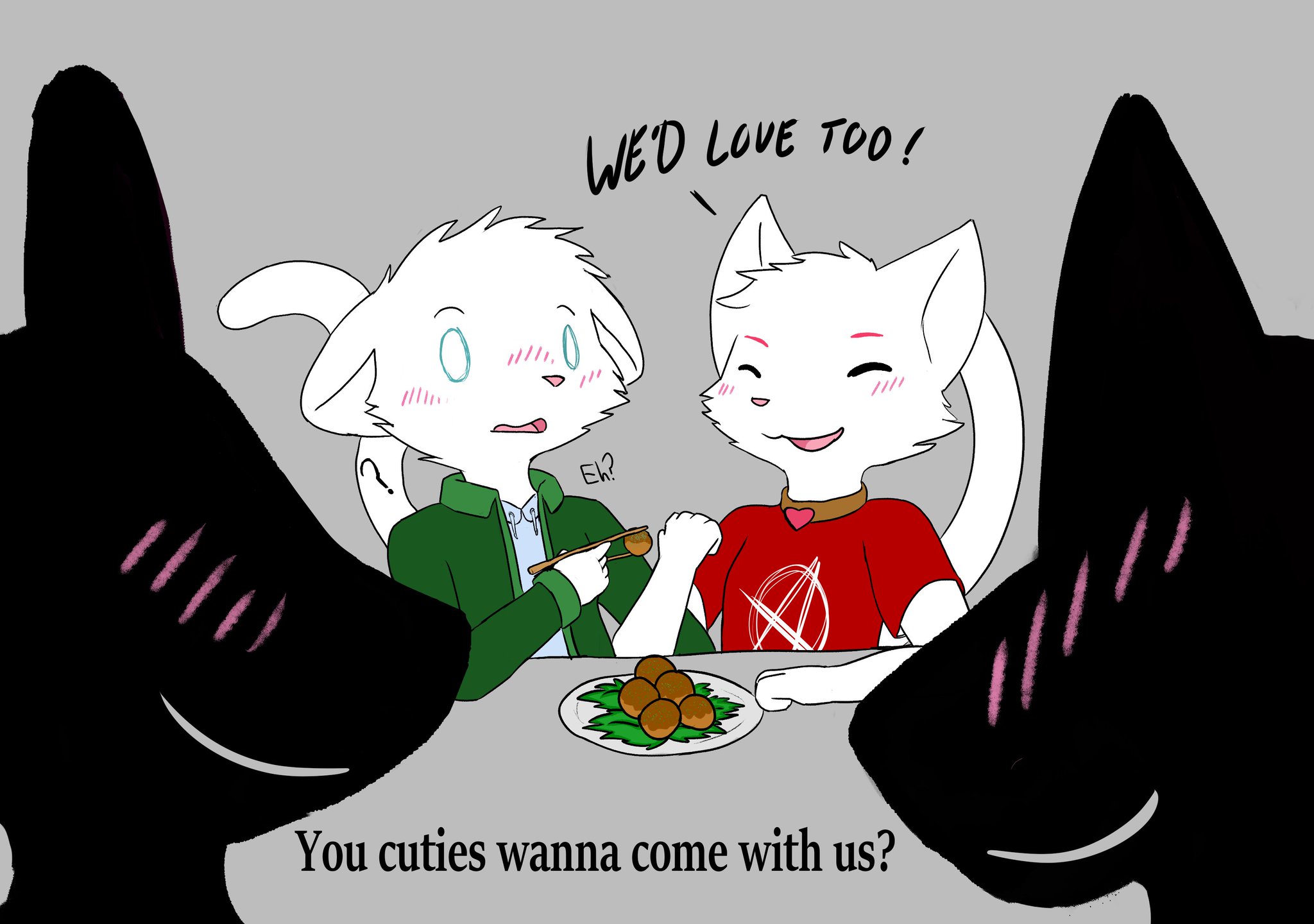 Hiro on Twitter: "Art Trade with @OwPumper which one is which? https://t.co/ODrHuQswPz" / Twitter