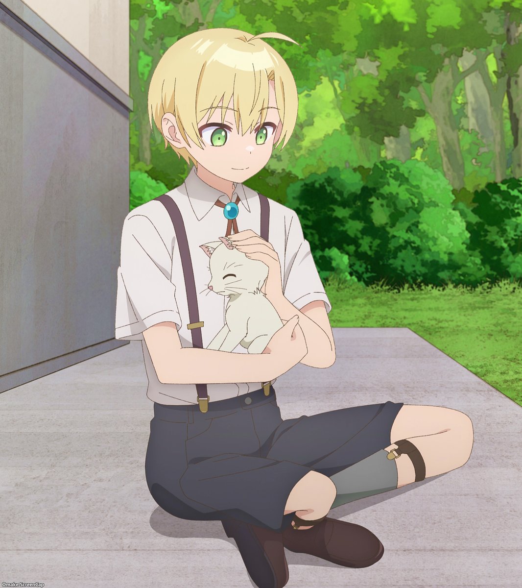 Joe Morris on Twitter: "Bocchama, Cat, Morning Glory, and Maid. Yuuri Plays with Kitten. Yuuri ...