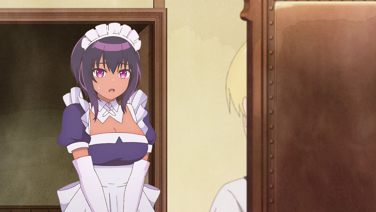 Joe Morris on Twitter: "Lilith Bothers Yuuri. Lilith Stands Next to Yuuri. Eye Catch 2. maidga ...