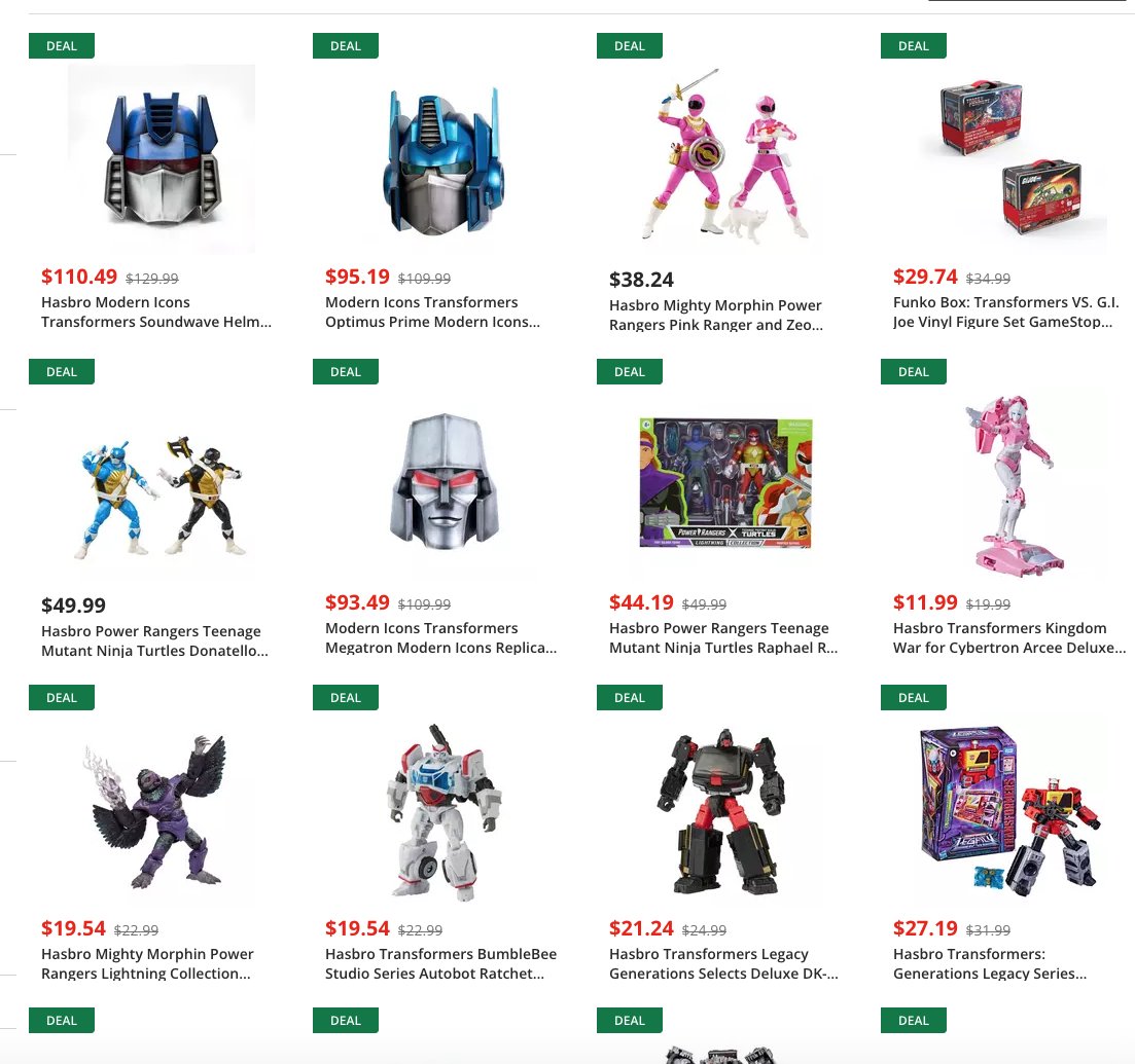 Transformers Names And Pictures List