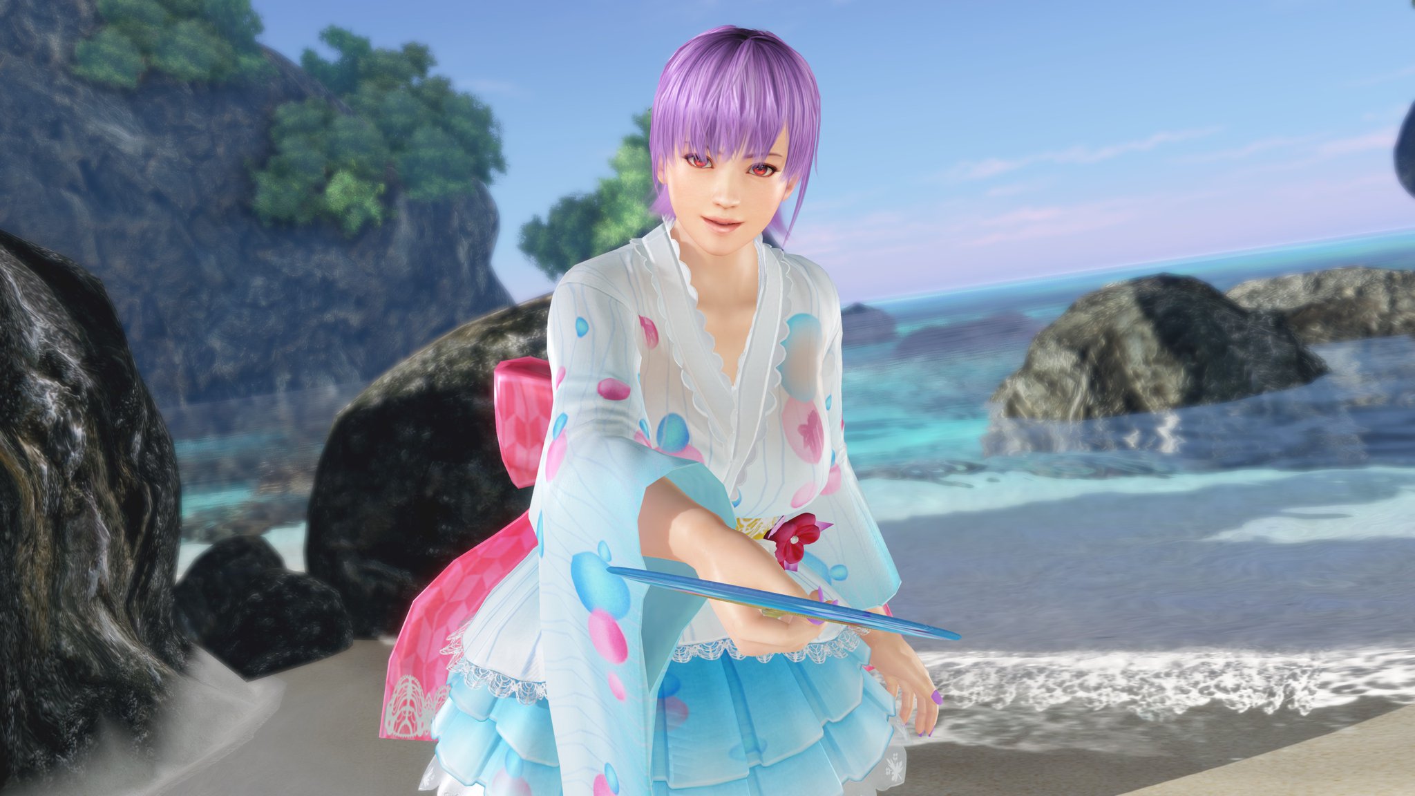 maro on Twitter: "今日のDMM。 #DOAXVV #あやね #すずかぜロマンチカ 女神とバカンス満喫中！#ブイブイ #女神の一枚 https://t.co ...