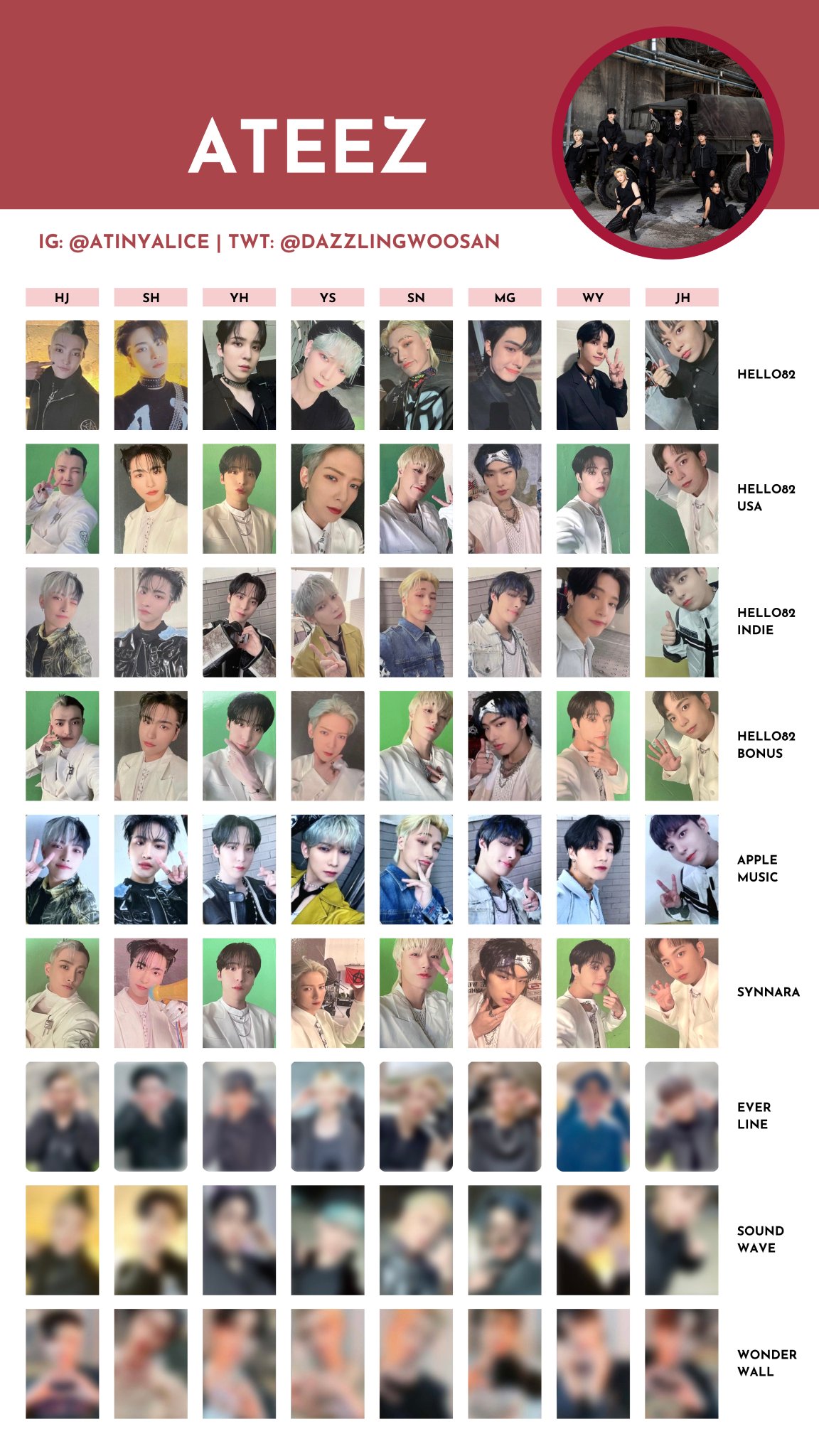 Ateez Outlaw Template Pc