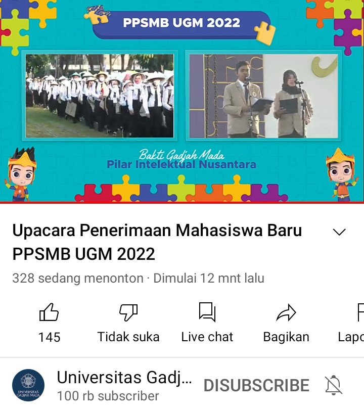Use PTN! — SBMPTNFESS on Twitter: "ptn! YA ALLAH PPSMB UGM 2022 OFFLINE AAAA PASTI KEREN BGT 🥹 ...