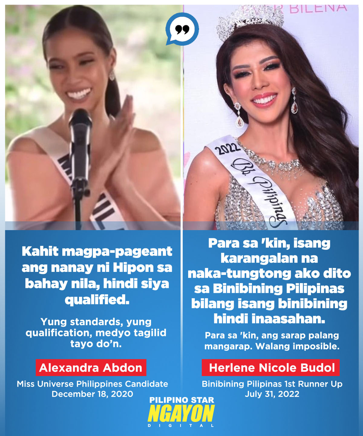 Pilipino Star Ngayon Digital on Twitter: "Matapos masungkit ni Herlene Nicole Budol ang ...
