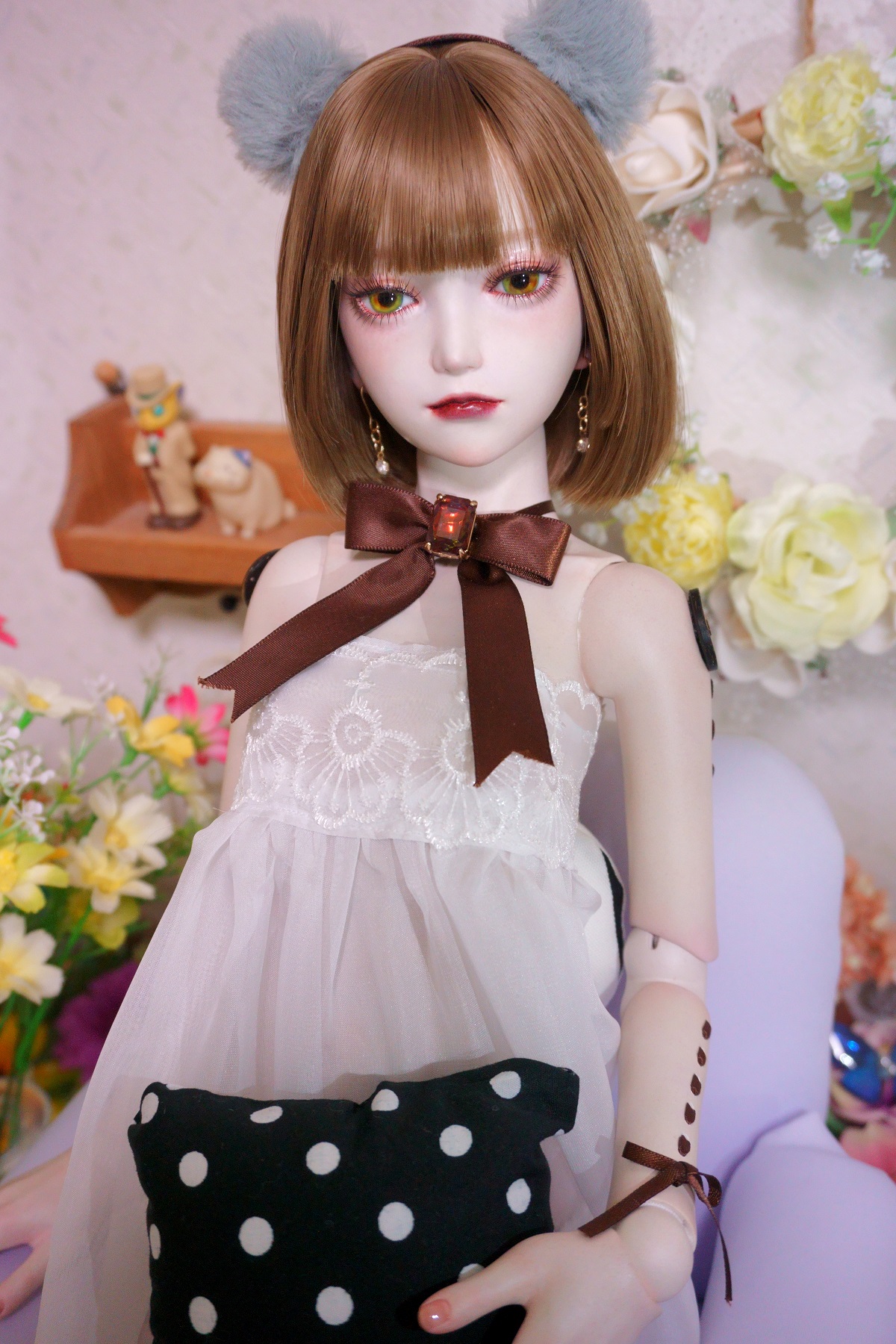 石鹸(Doll) on Twitter: "芽々木さん(@memedoll_ )のteddybeardollをお迎えしました！ 名前はココさんに決めました、アルちゃん以来のお迎えなので結構緊張 ...