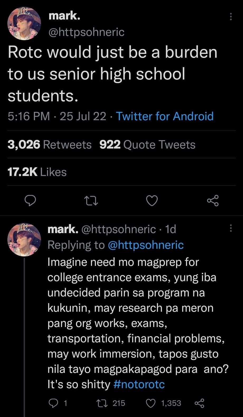 Lazy College Senior Exam