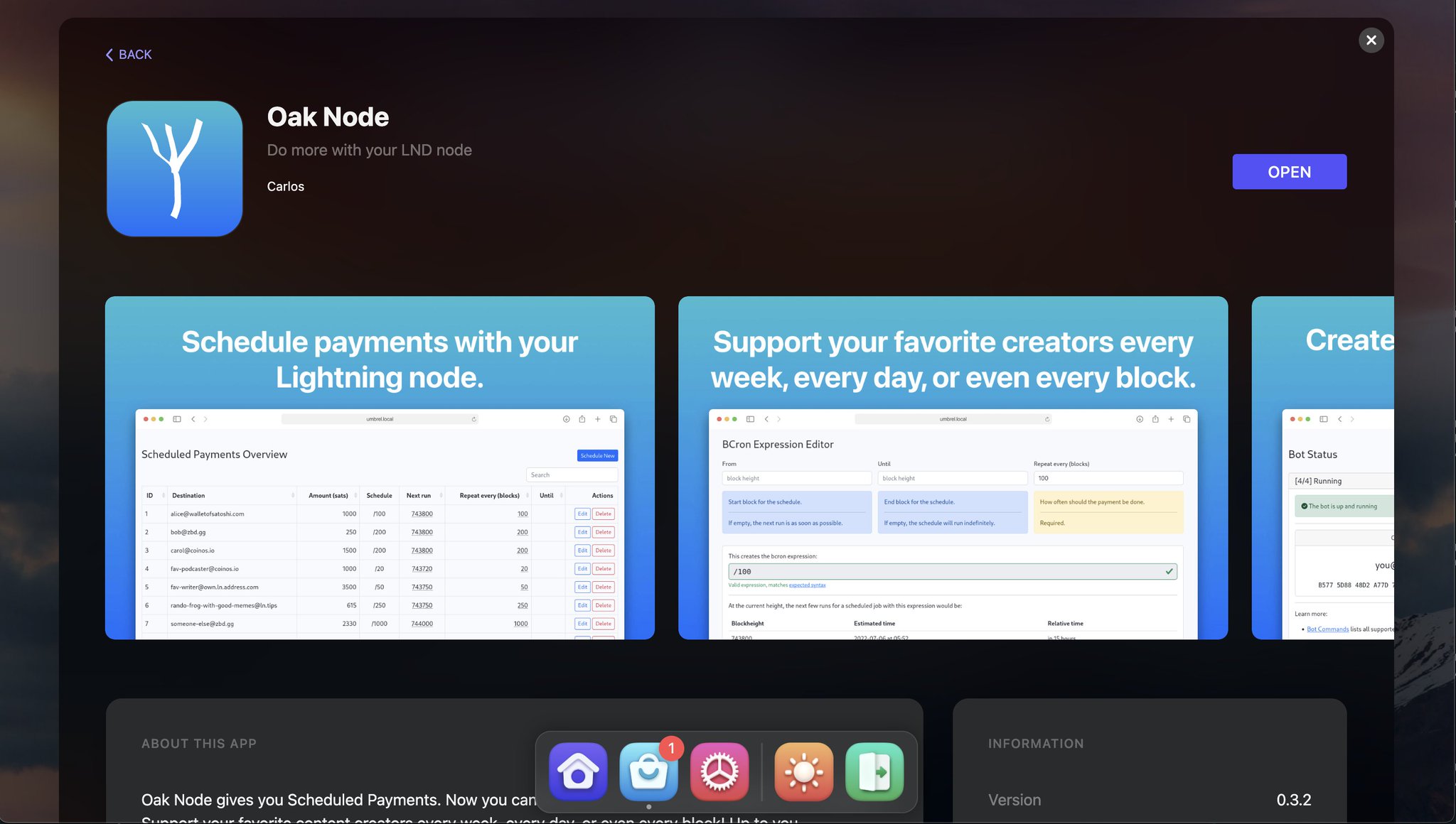 Luke Childs ☂️ on Twitter: "If you wanna have a play for yourself checkout Oak Node on the ...
