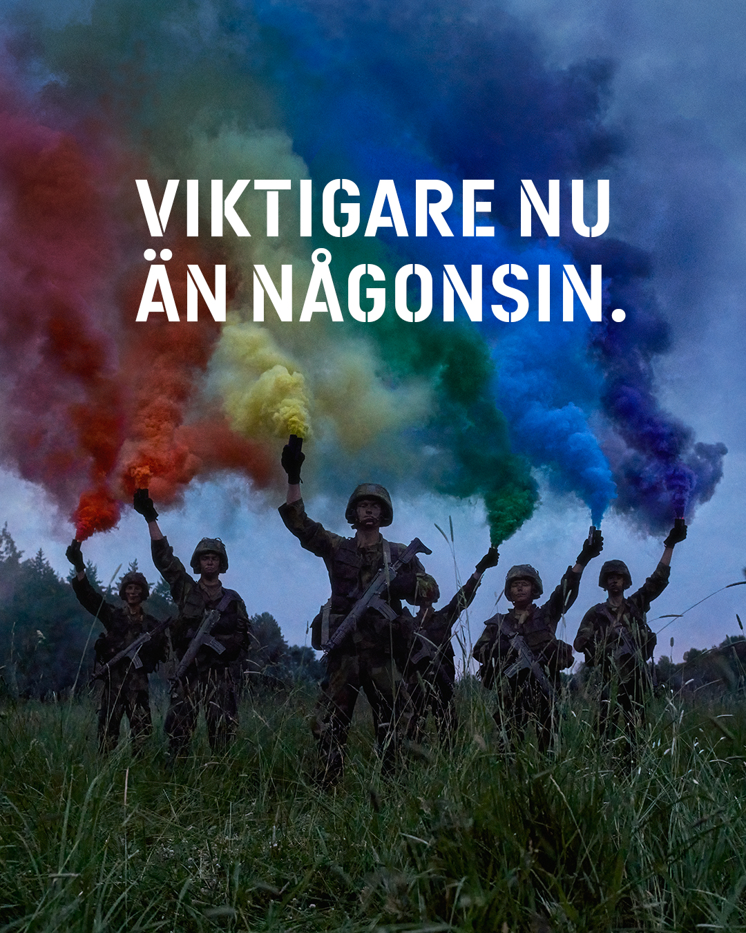 Försvarsmakten On Twitter Osäkra Tider Gör Inte Att Vi Slutar
