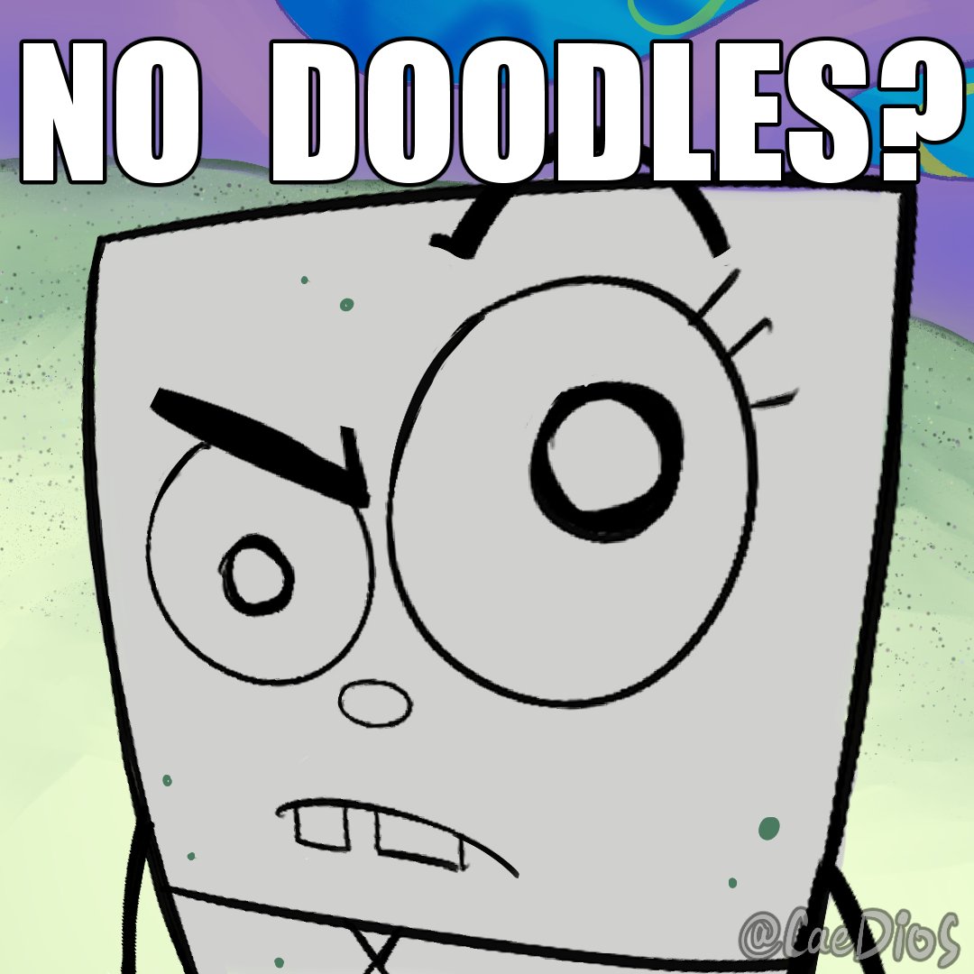 Doodlebob Angry