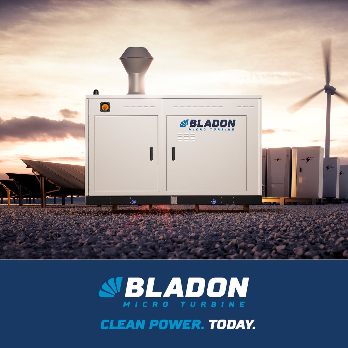 Bladon Micro Turbine - Off Grid, Bad Grid and Backup Telecom Tower Power