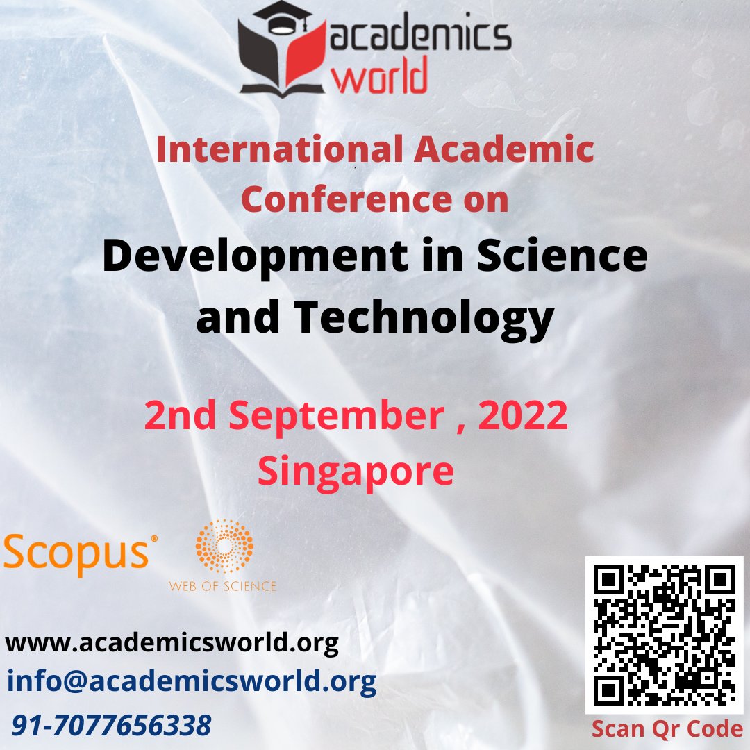 Development Of Science And Technology Poster