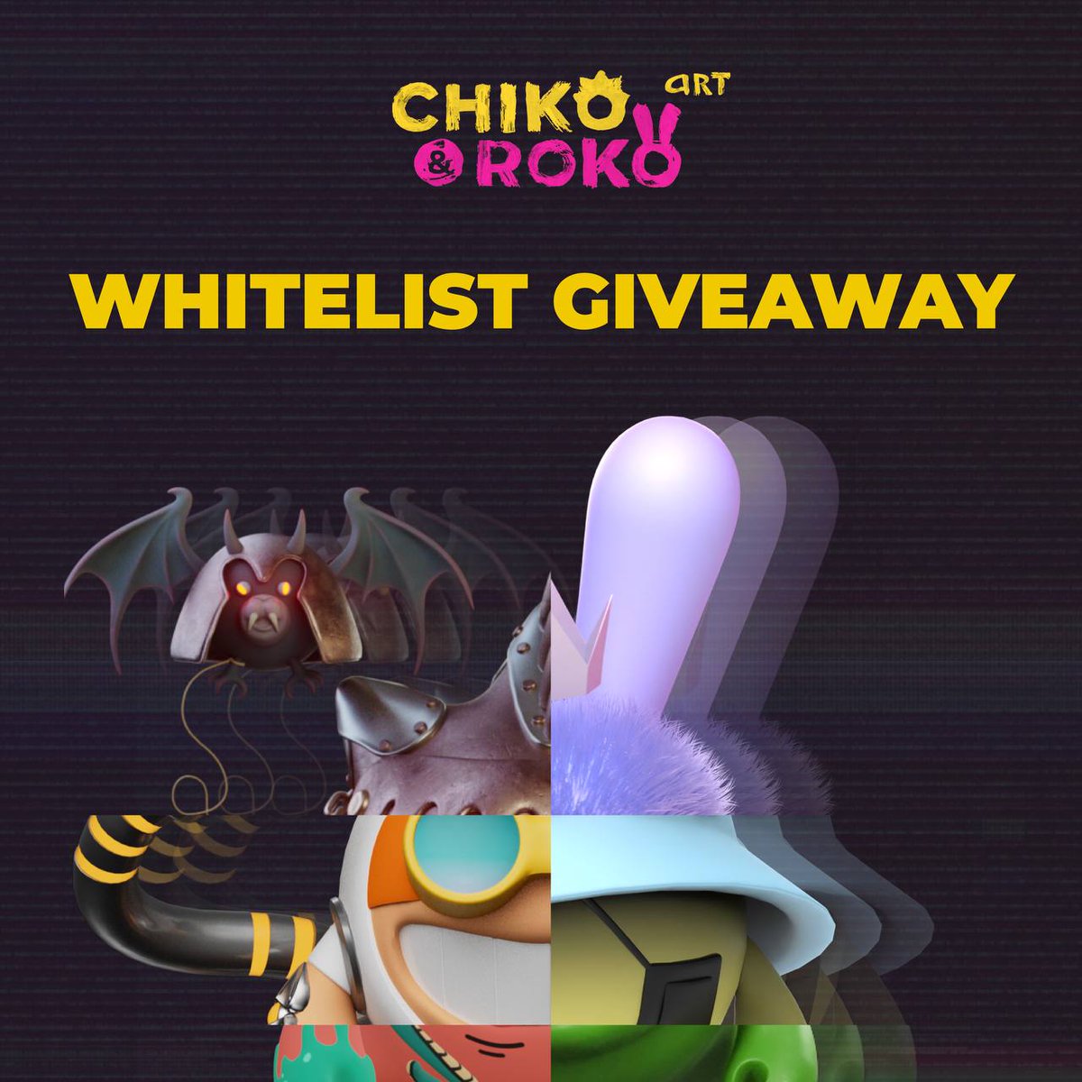Andre on Twitter: "RT @pixelord: Together with @chiko_roko we’re launching giveaway raffle for ...