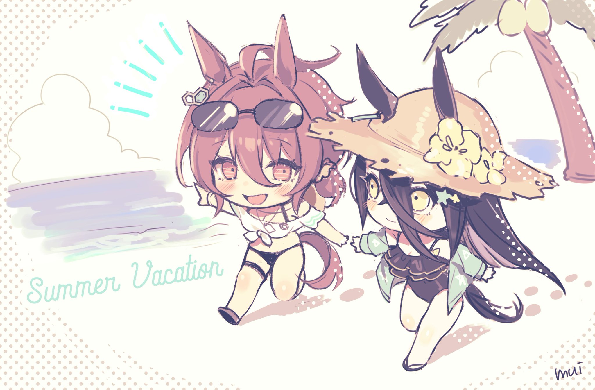 mui@C101金曜 西-む21a on Twitter: "#ウマ娘 #マンハッタンカフェ #アグネスタキオン https://t.co/cy9h5IsWyV" / Twitter