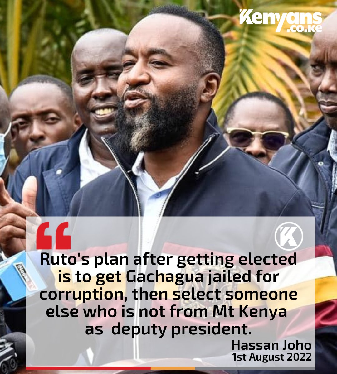 Kenyans.co.ke on Twitter: "DP Ruto's plan is to get Gachagua jailed for corruption - Hassan Joho ...