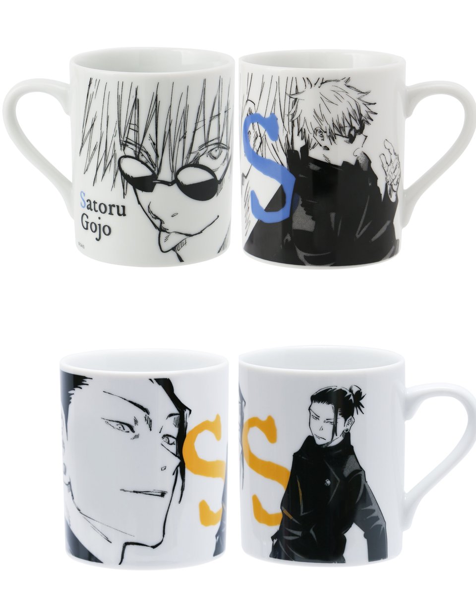 『呪術廻戦』情報部👓 on Twitter: "【Jヒーロー夏祭り2022】 『#呪術廻戦』アルファベットマグ 五条悟・夏油傑（高専時代）がJCS HAPPY PLUS STORE店にて受注 ...