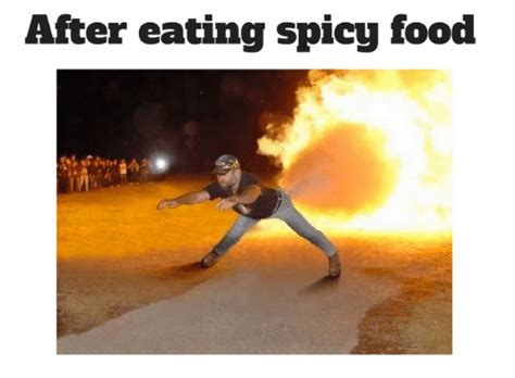 Eating Spicy Food Meme