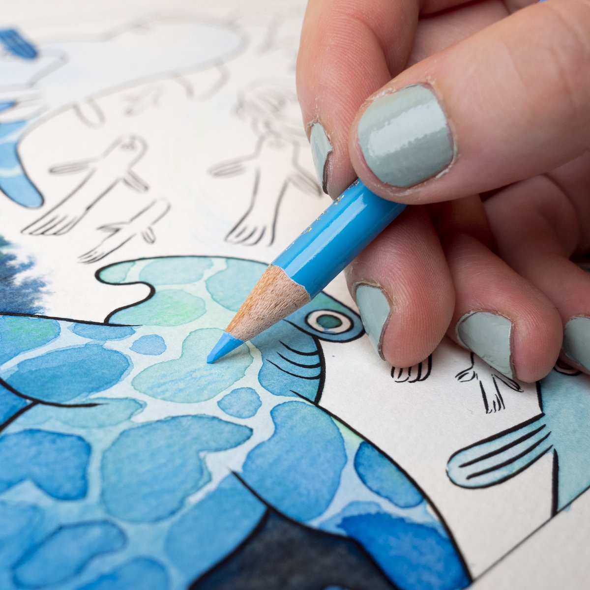 「A comic project about cats and food in the making, just fini」Heikalaの漫画