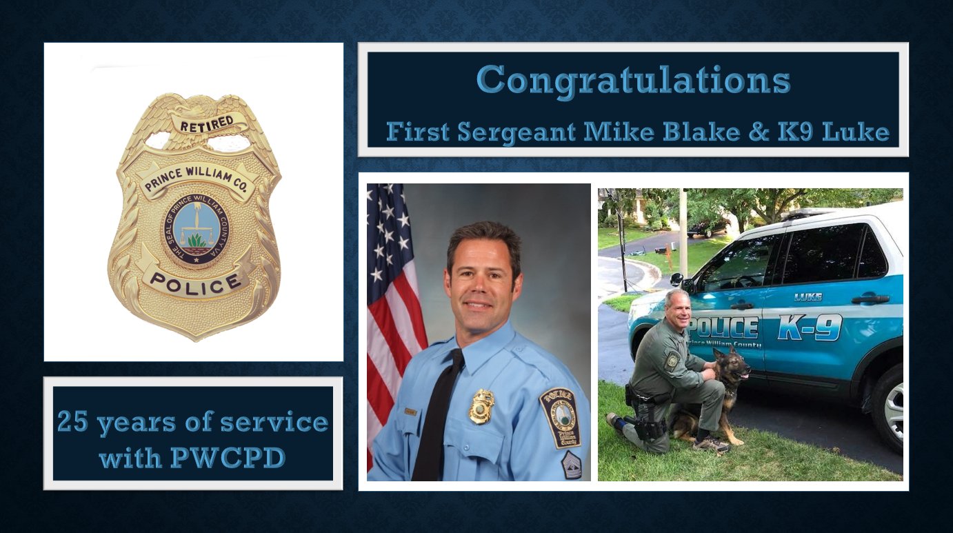 Prince William County Police Department On Twitter Congrats First