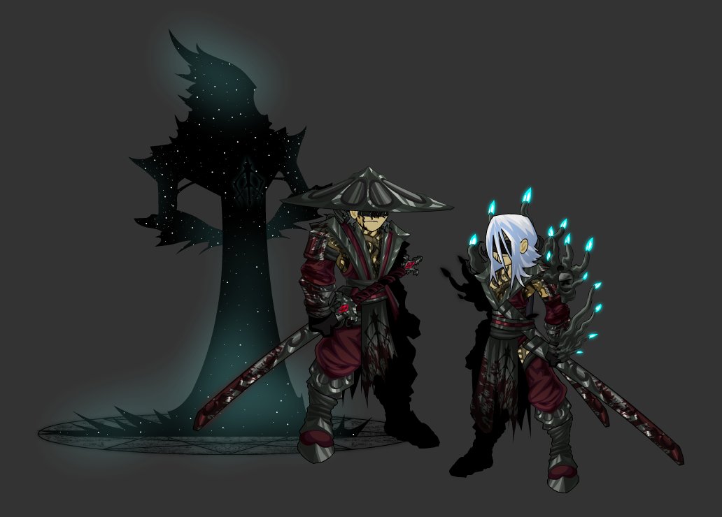 AQW News Source ⚔️ on Twitter: "RT @Alina_AE: Sneak peek at this month's new Apocryphal Yokai ...