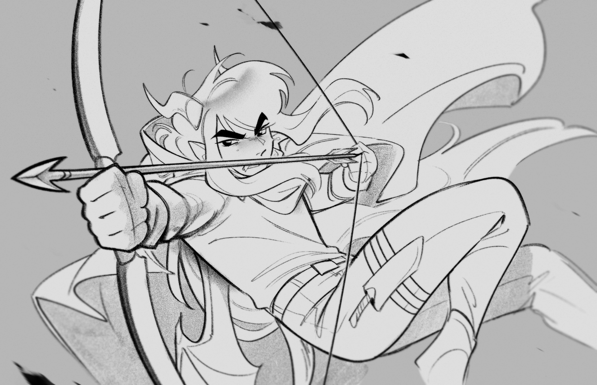 「a couple of drawings I did for Art Fight」|🌈🍊 Kim Quach @ looking for ...