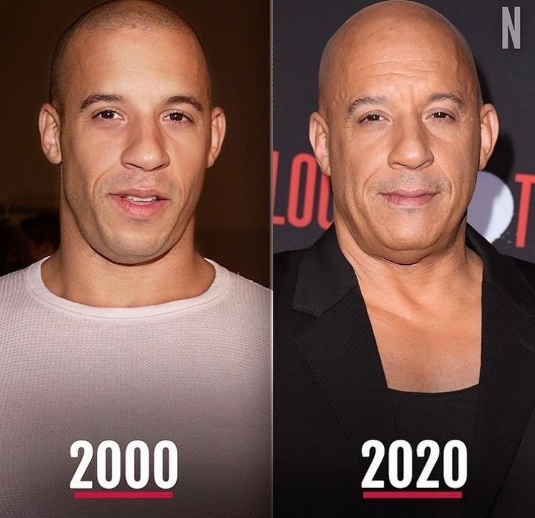 Vin Diesel Then And Now