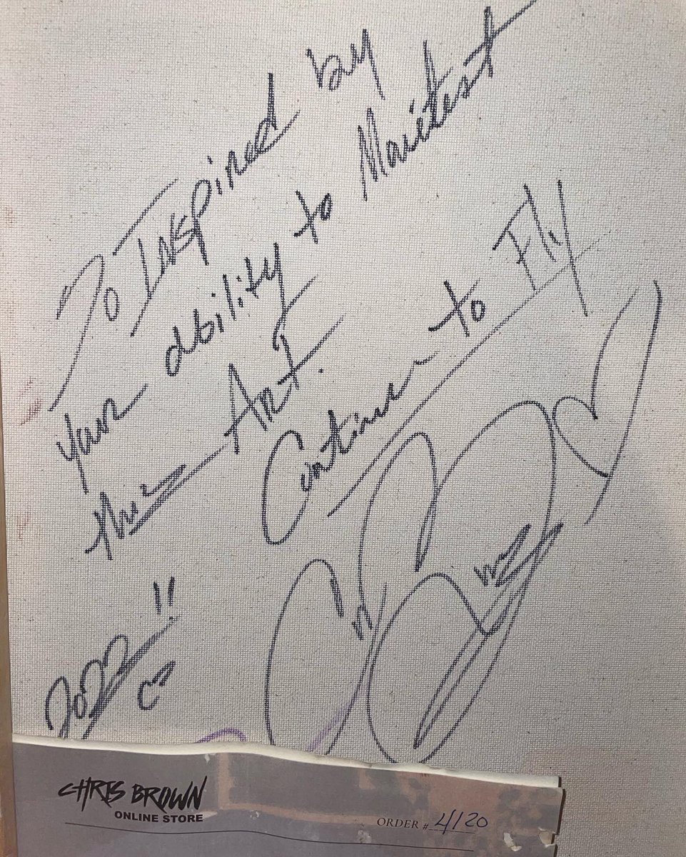 Chris Browns Signature