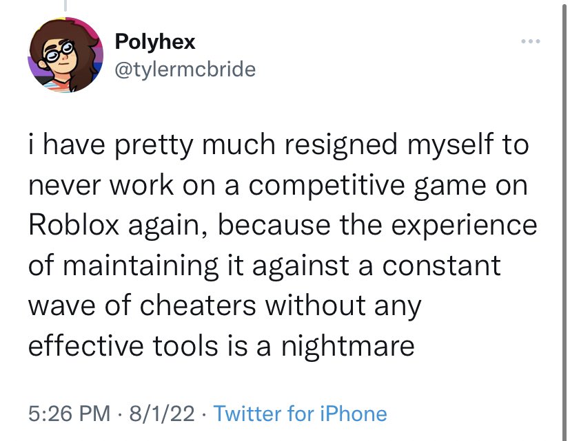 RTC on Twitter: "🥺 PolyHex has said that they will (likely) not be working on competitive games ...