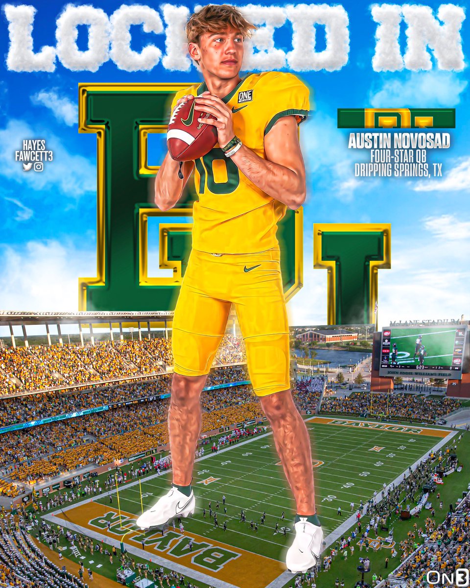 2023 4* QB Austin Novosad commits to Baylor : r/CFB