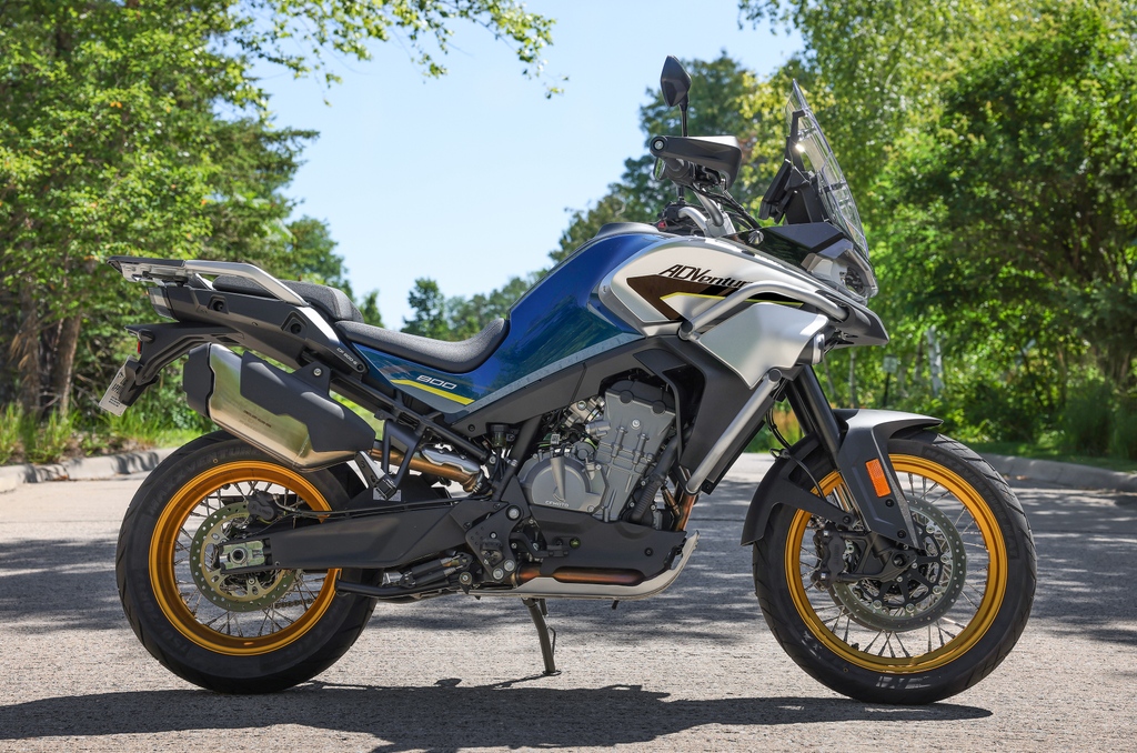 CFMOTO USA on Twitter: "New to the 2023 motorcycle lineup is the 800 ADVentura! Models ADVentura ...