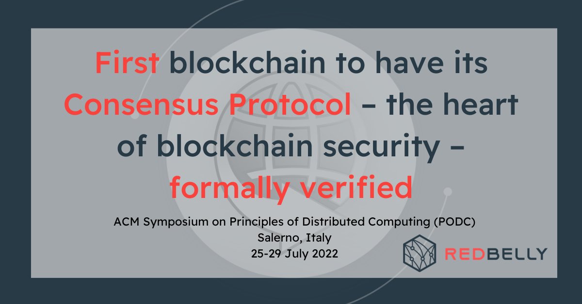 Block8 on Twitter: "The ACM Symposium on Principles of Distributed Computing (PODC) in Italy has ...