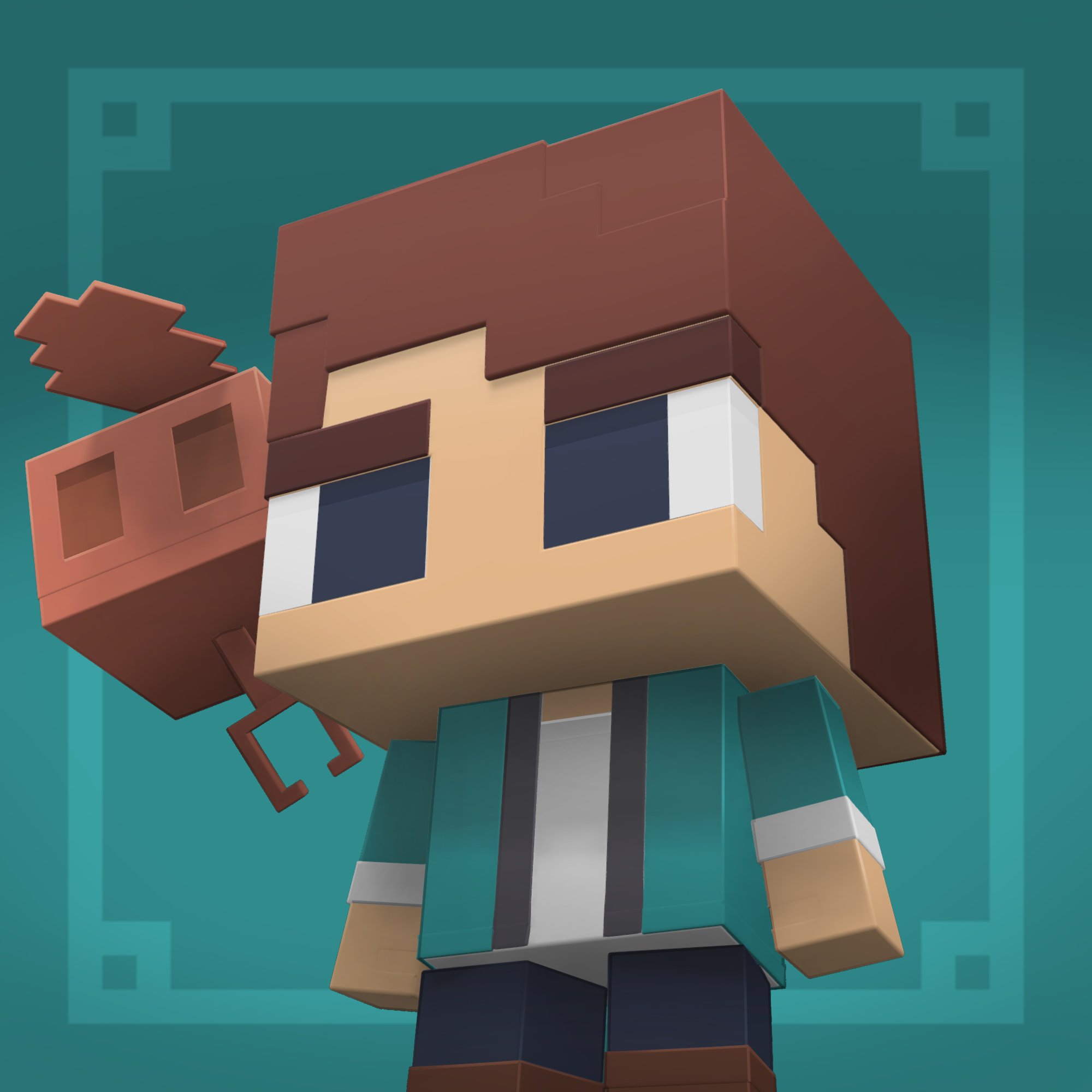 Kio on Twitter: "Renders for @Narynotnarold and @TalonMinecraft Happy birthday dudes 🥳 https://t ...