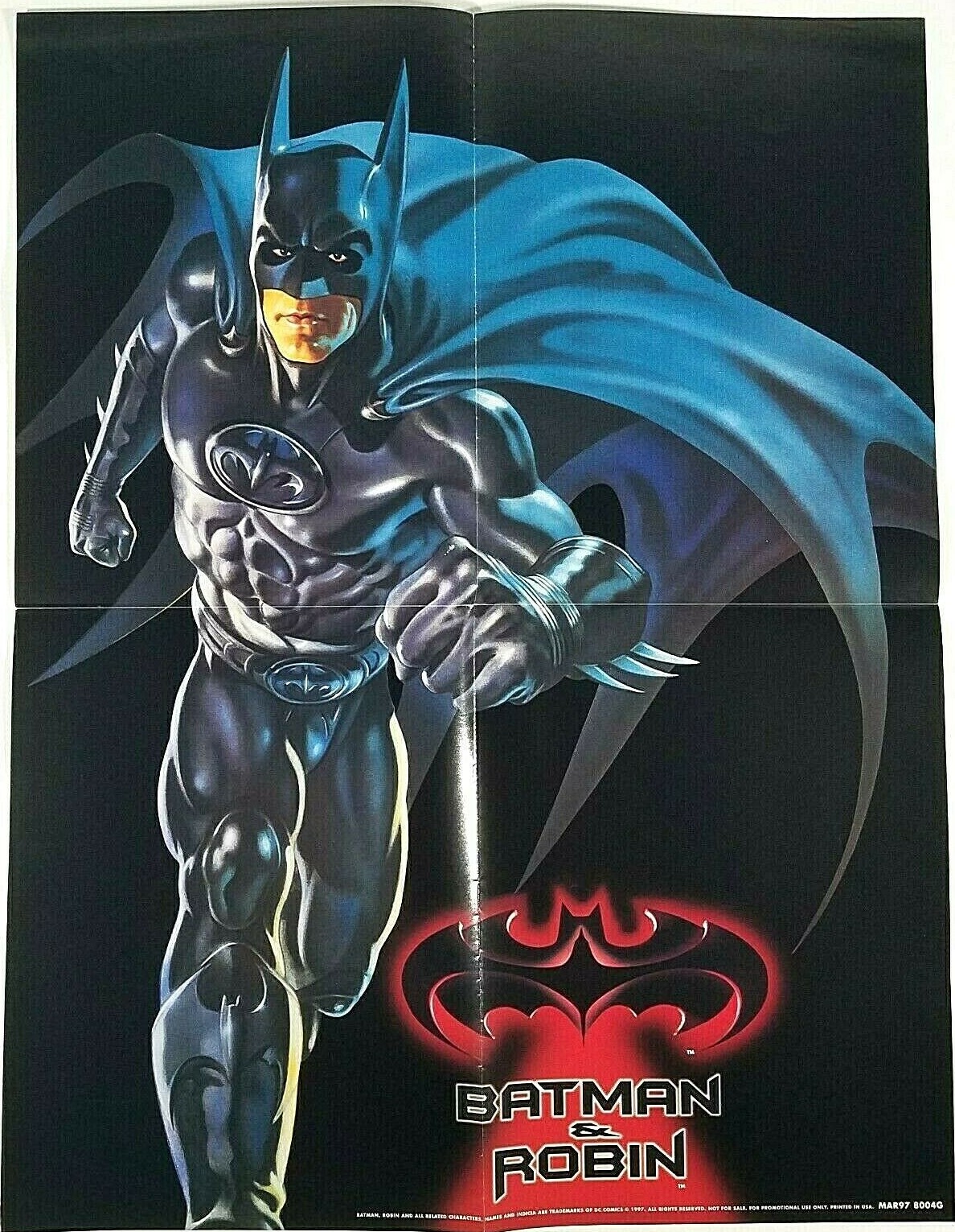 Batman And Robin Movie Poster Batman And Robin (1997) Original