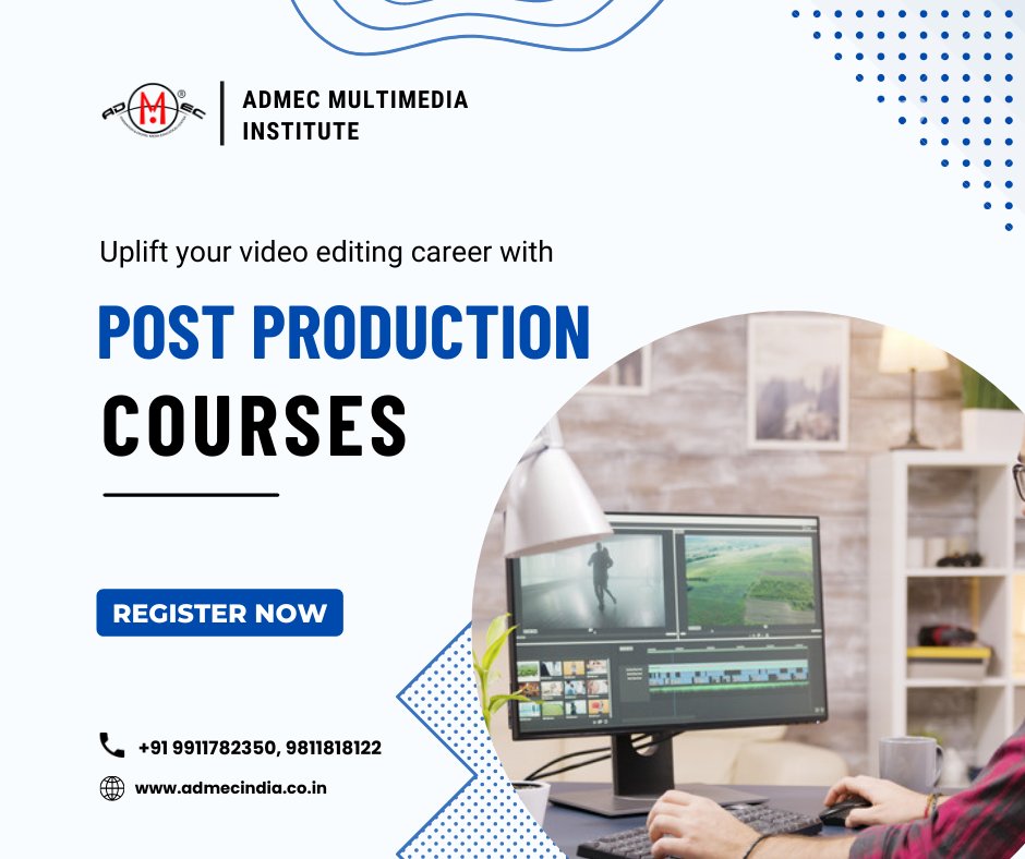 ADMEC Multimedia on Twitter: "Uplift your career in Video editing with one of the most ...
