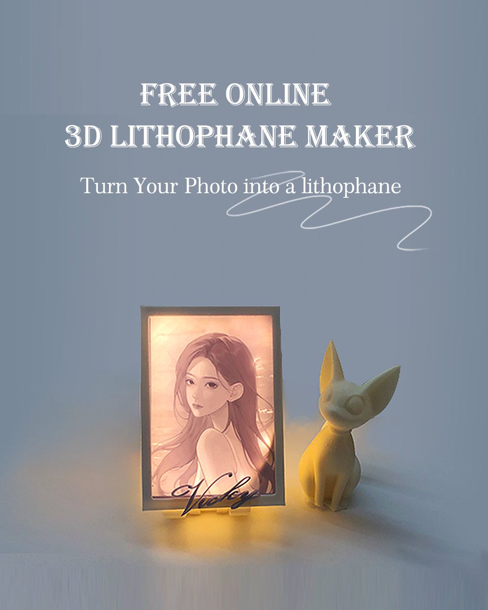 CREALITY 3D Printer on Twitter: "🖼️New Function!!!! Online Lithophane Maker #creality_cloud 🪄 ...
