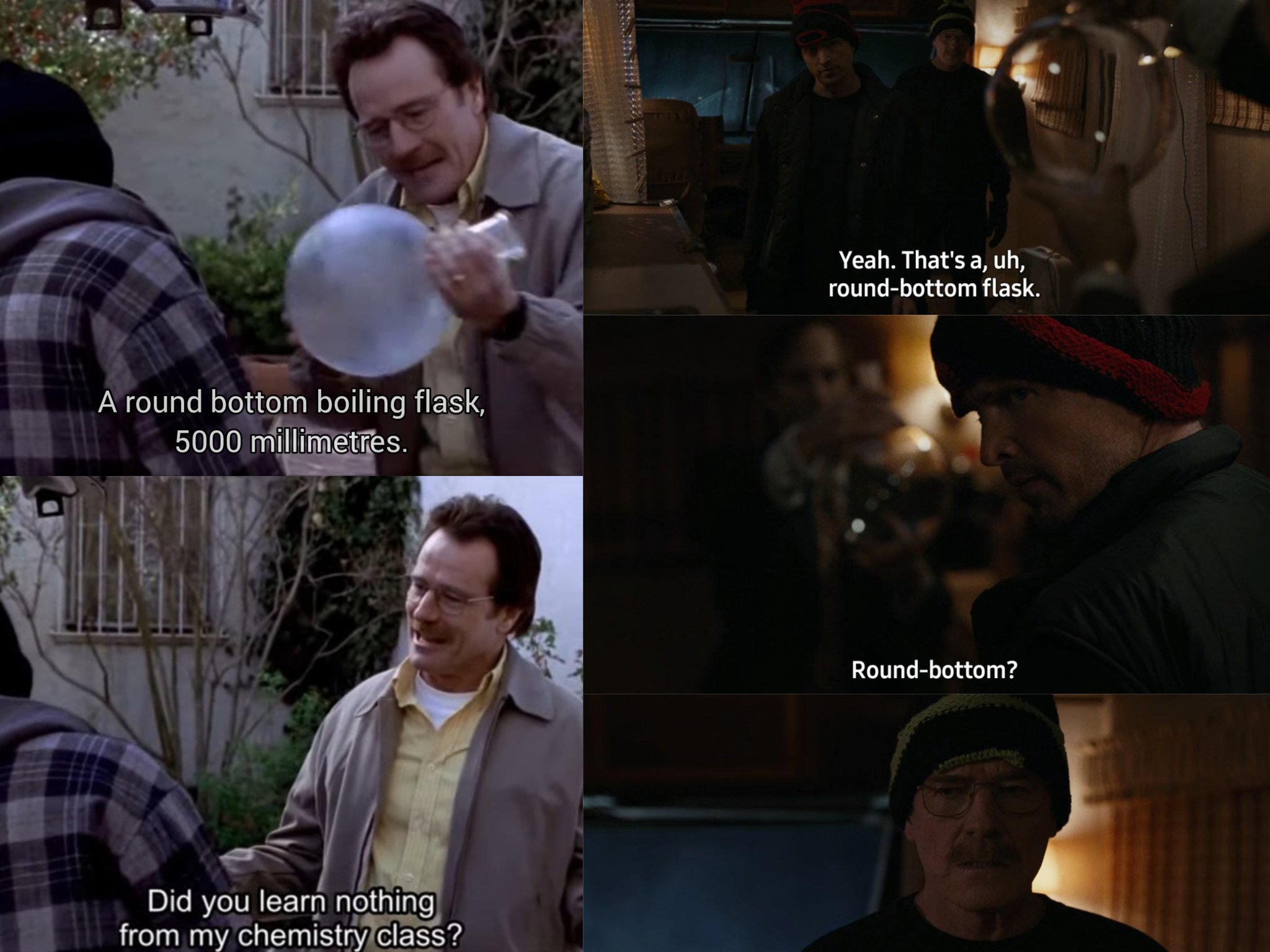 Round Bottom Flask Breaking Bad