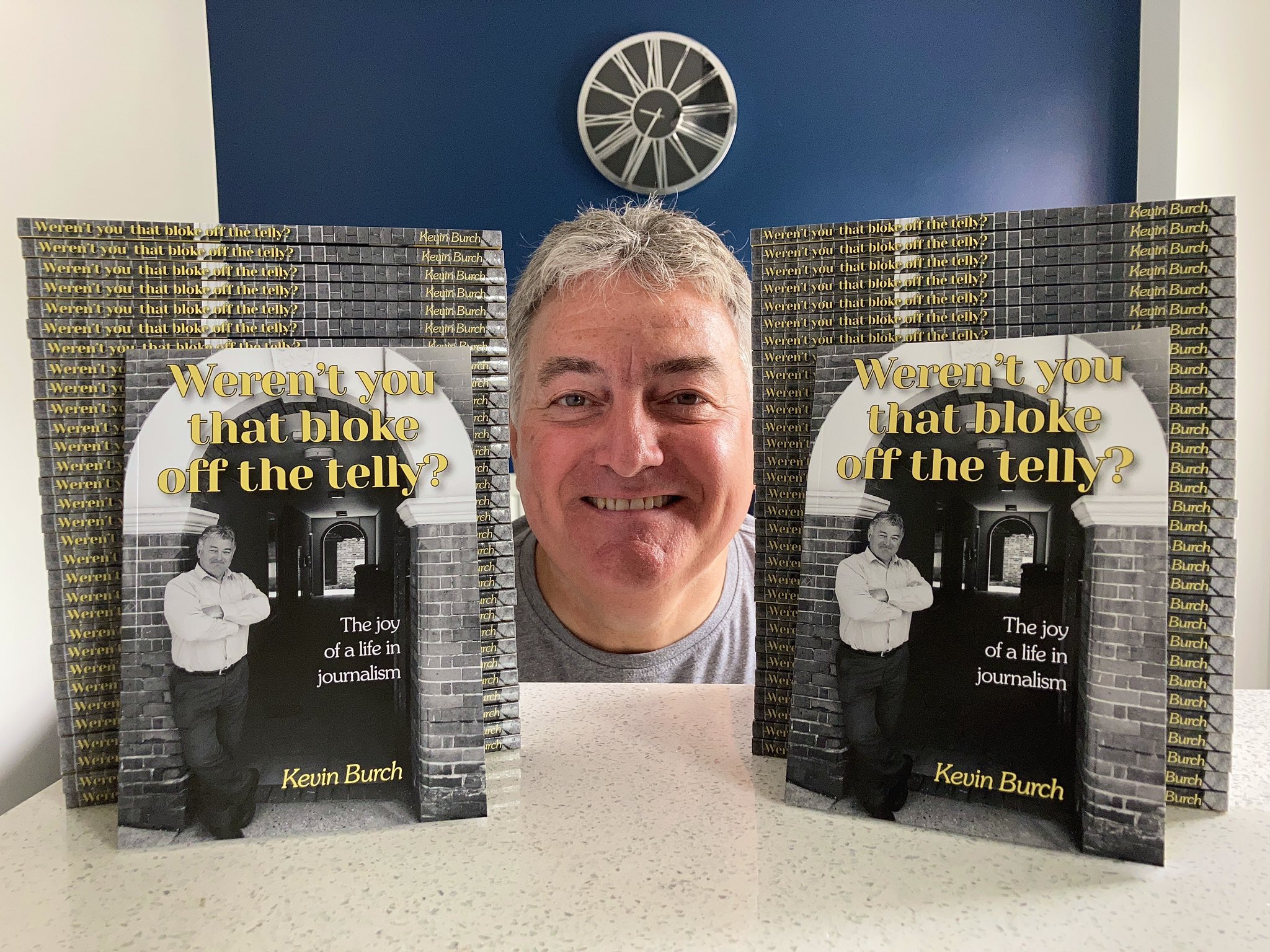 Kevin Burch on Twitter: "Woohoo! The book’s finally out. “Weren’t you that bloke off the telly ...