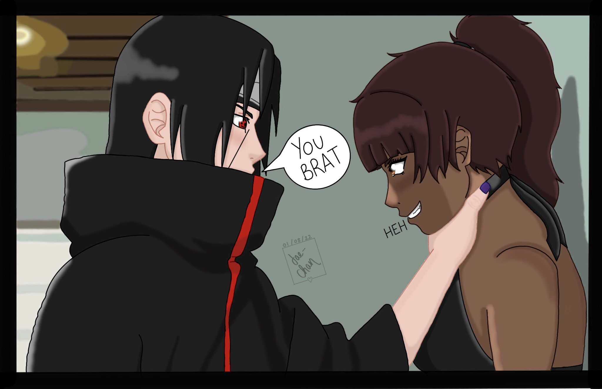 Itachi X Oc