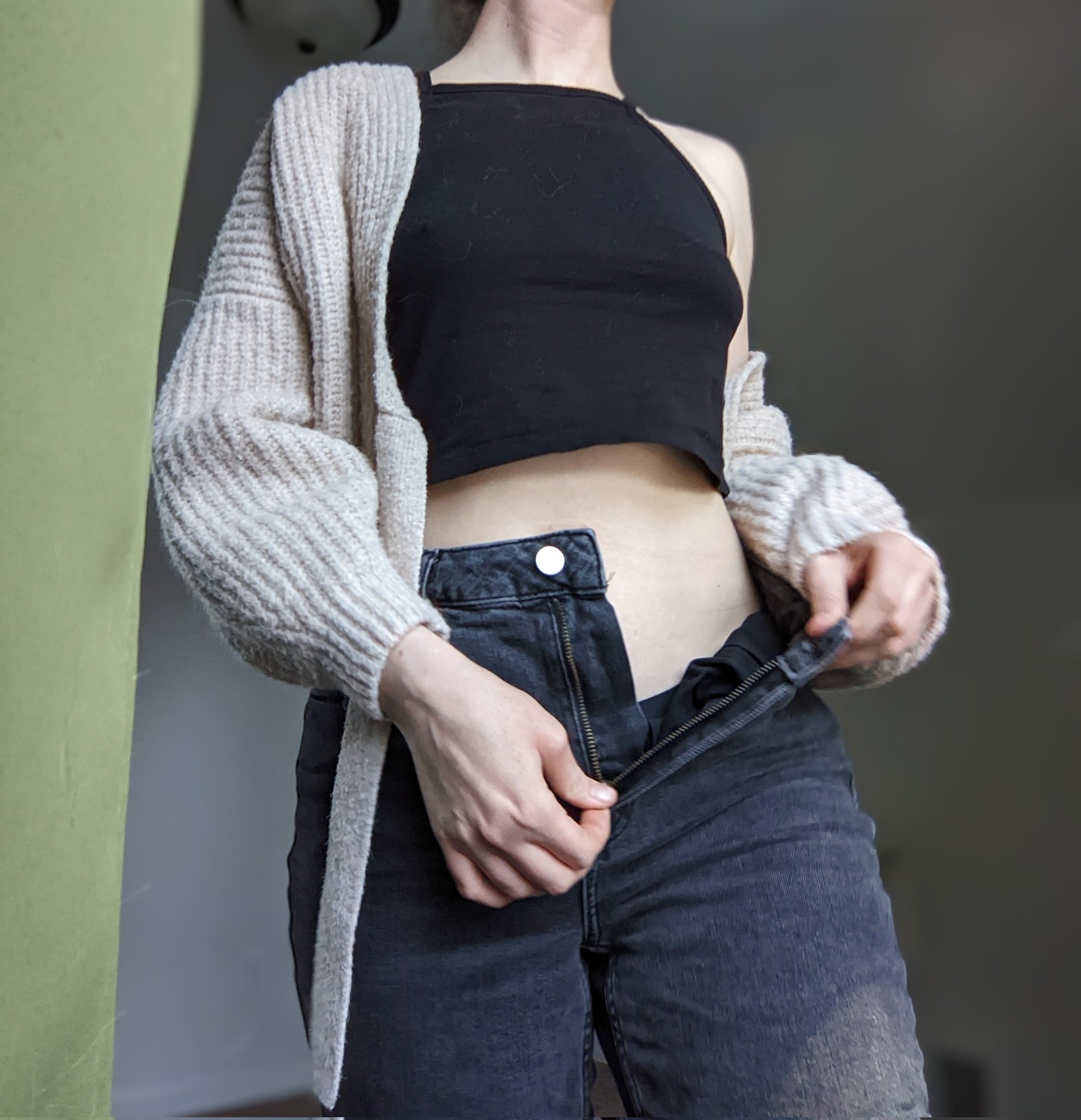 Girlindungarees On Twitter Kiss The Marks My Jeans Make On My Belly ๐ฅบ