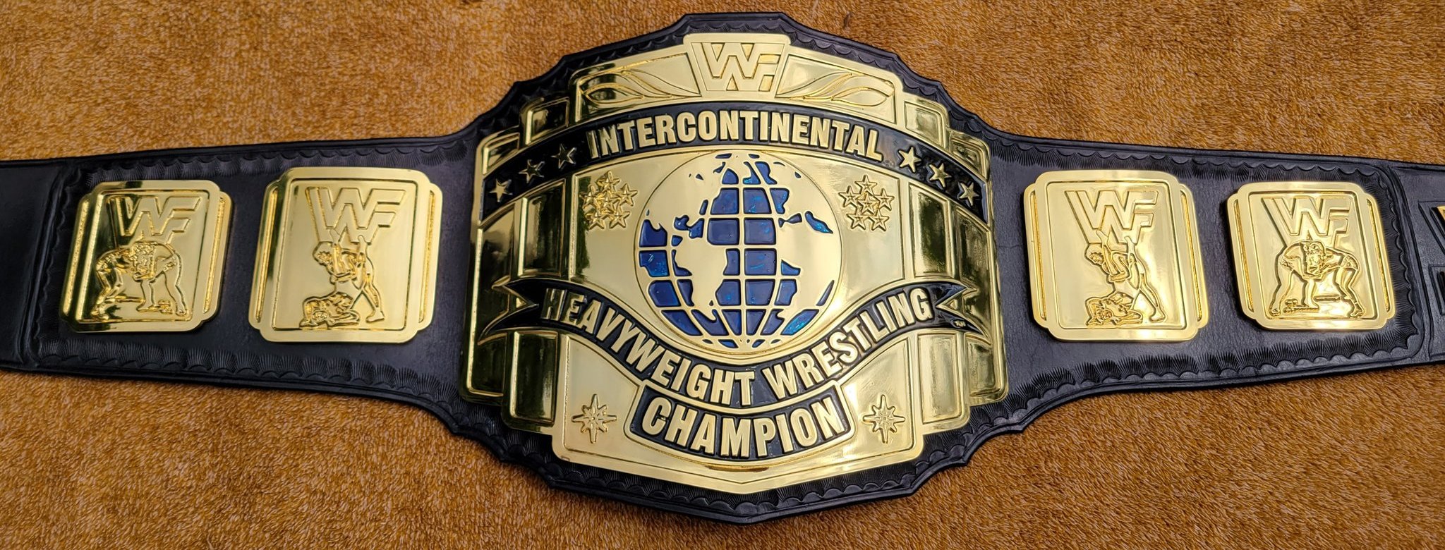 Reggie Parks Wrestling Belts