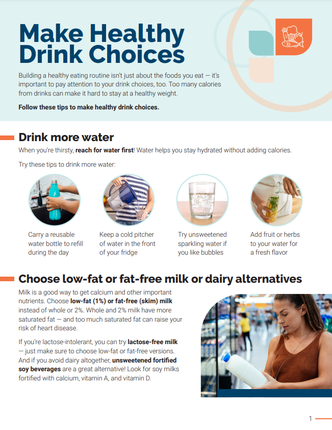 Health.gov on Twitter: "Building a healthy eating routine means paying ...