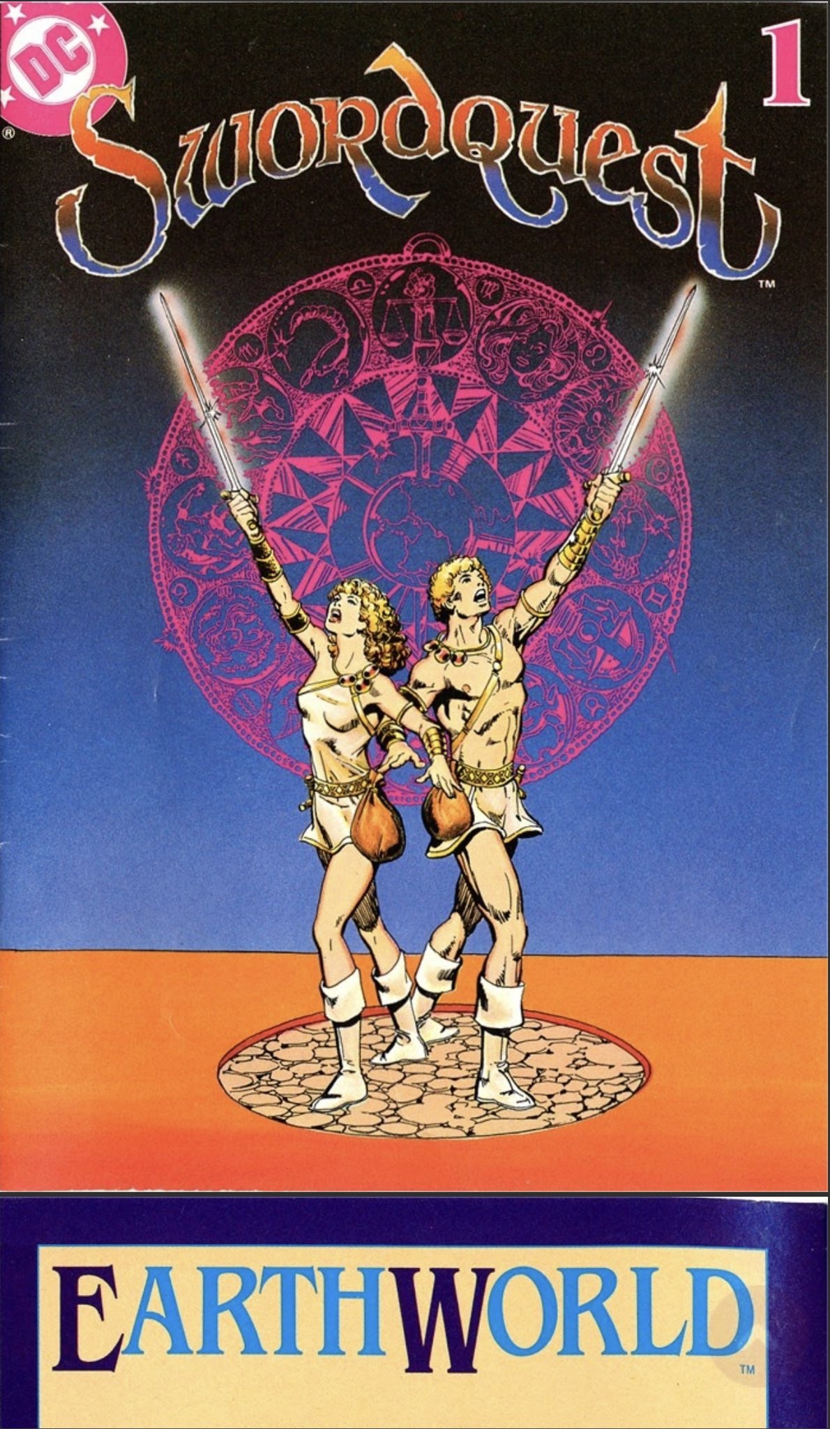 My Comic Book Collection 70’s to 90’s on Twitter: "Swordquest Earthworld: 1982: The one and only ...