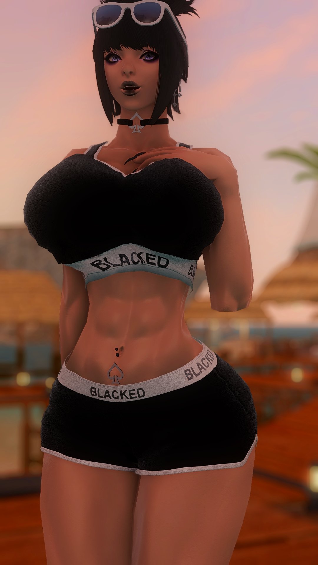 Goth Bunny / Hiatus on Twitter: "You're kidding, right? LOL You wanted to touch my big goth tits ...