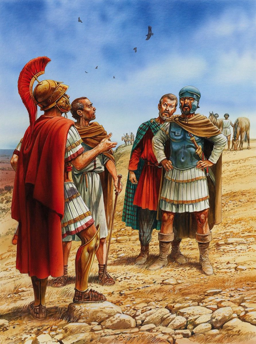 Today, 2,239 years ago, Hannibal Barca met the Roman army on the plains ...