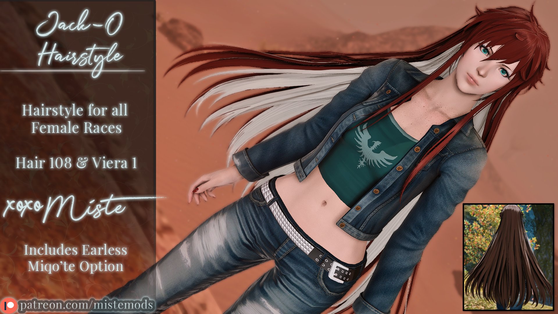 𝖒𝖎𝖘𝖙𝖊 on Twitter: "🎃Jack-O Hairstyle is now available on Patreon & Ko-fi Shop~!🎃 Patreon: https ...