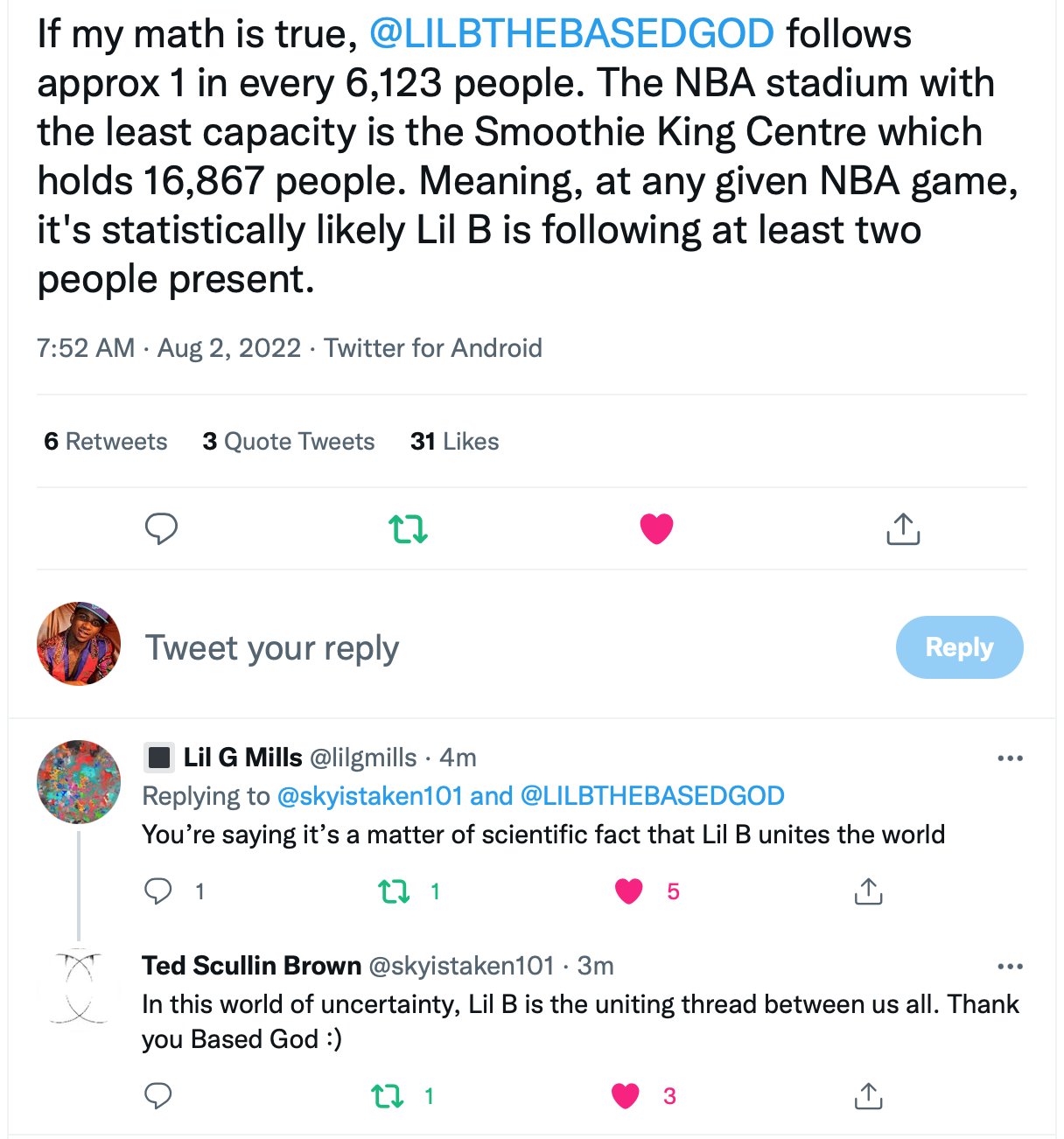 Lilbthebasedgod