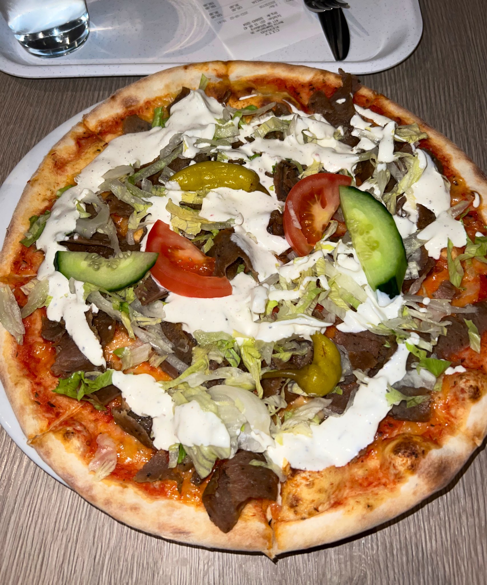Swedish Kebab Pizza