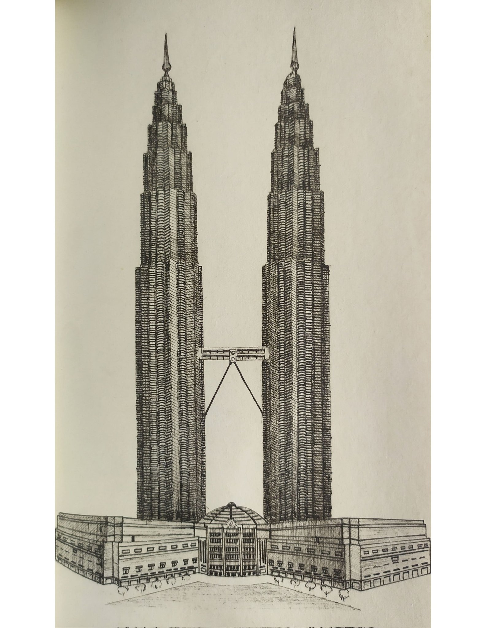 Petronas Twin Towers Sketch