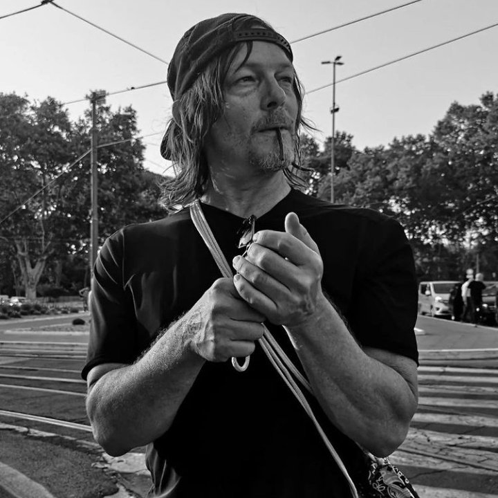 Norman Reedus Smoking