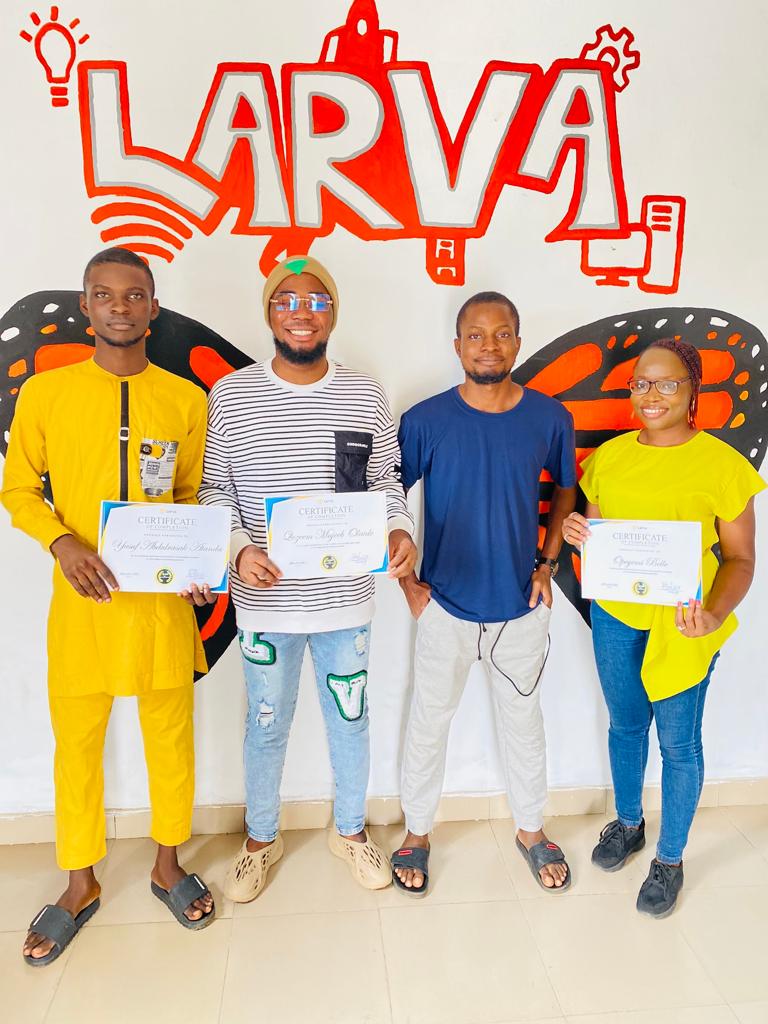 Larva on Twitter: "We graduated 14 students today! Which is our highest batch of graduating ...